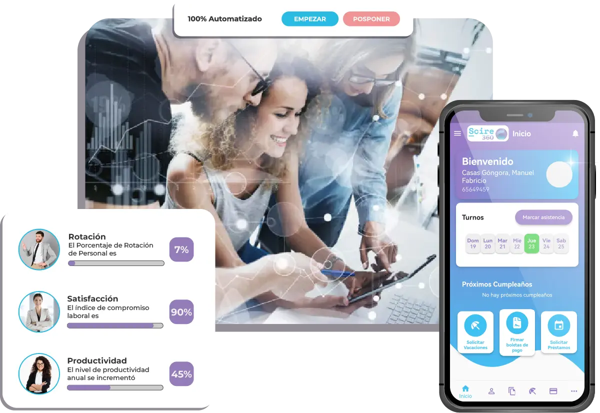 Scire 360 - Software de RRHH Alvisoft